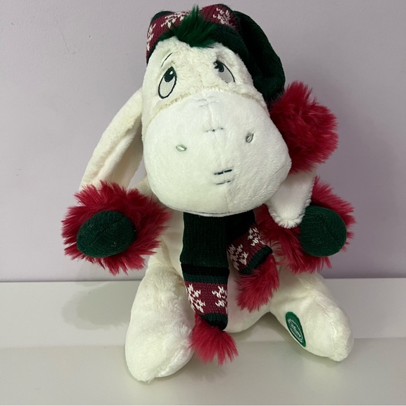 Disney | Toys | Disney Eeyore Stuffed Animal 2 Plushie Winter Holiday ...